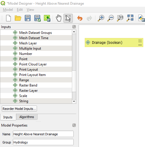 Create a Graphical Model for the HAND Algorithm | OCWGIS